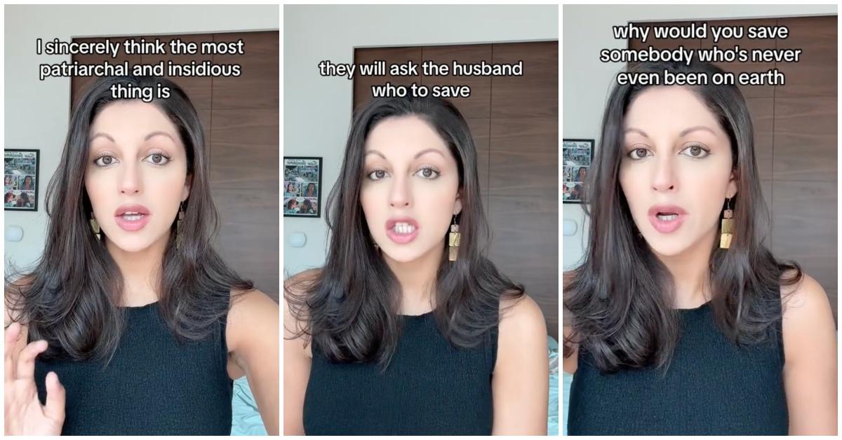 Woman Speaks on Husband Choosing to Save Baby or Wife