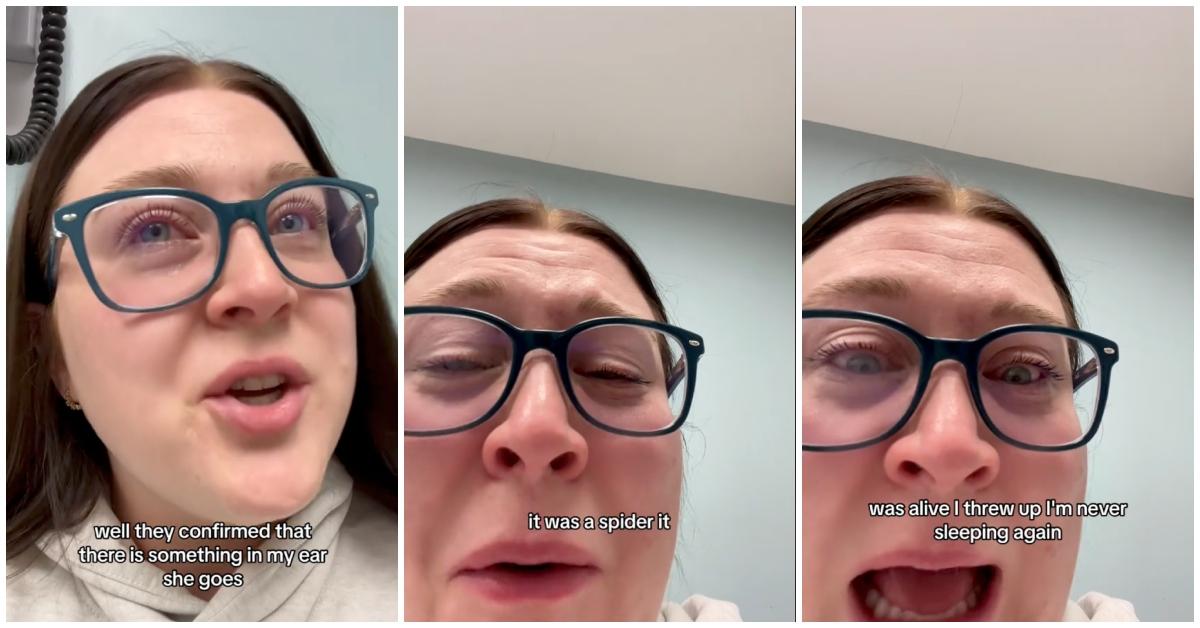 Woman Is Traumatized After Spider Crawled in Her Ear
