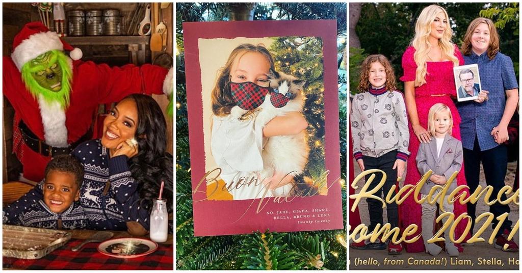 15 Best Celebrity Christmas Cards of 2020! Updated!