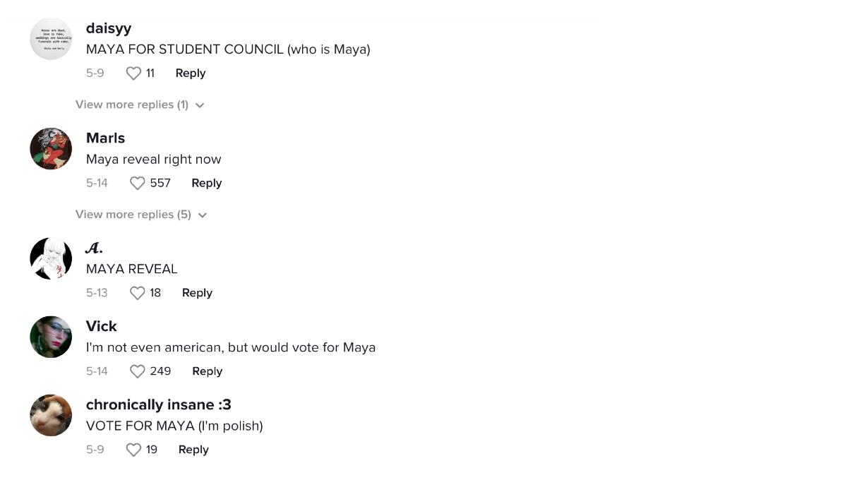 Who Is Maya? Teen's Student Council TikTok Video Goes Viral