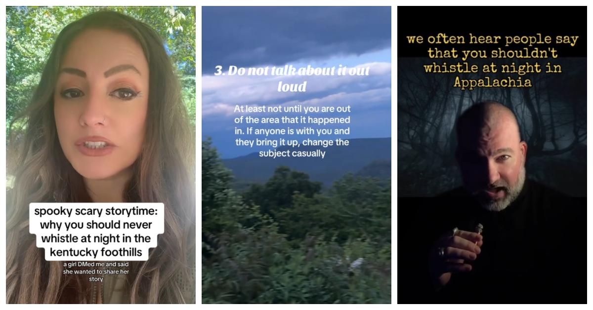 What Happens If You Whistle in Appalachia? Here's What to Know