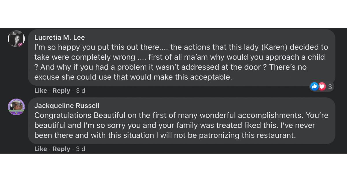 Teen Gets Booted From Restaurant for "Revealing" Graduation Outfit