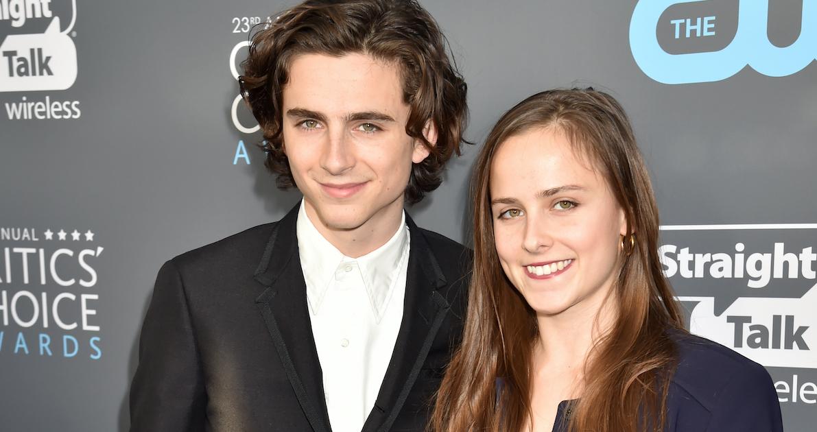 Timothée Chalamet Only Has One Sibling — His Sister, Pauline