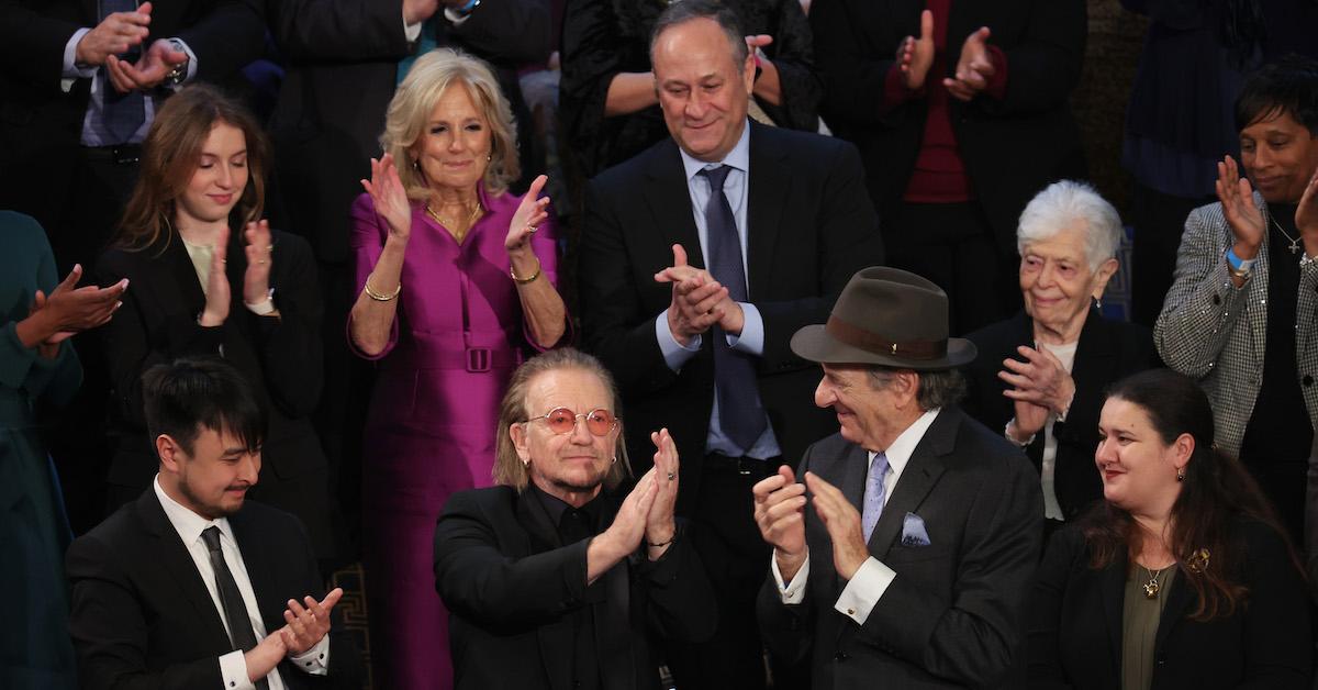 Why Was Bono at the State of the Union? Here's What We Know