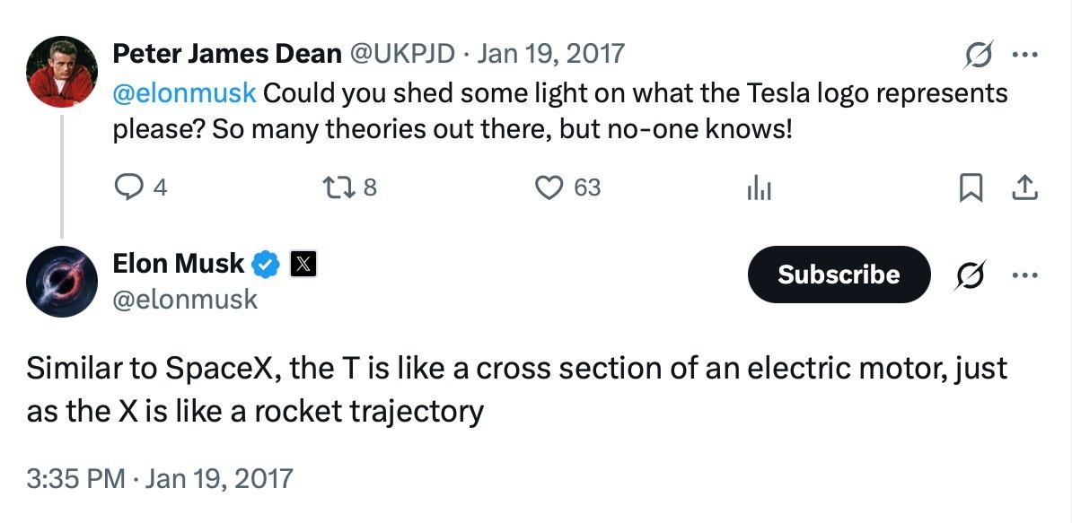 Folks Think the Tesla Logo Upside Down Looks Like a KKK Hood