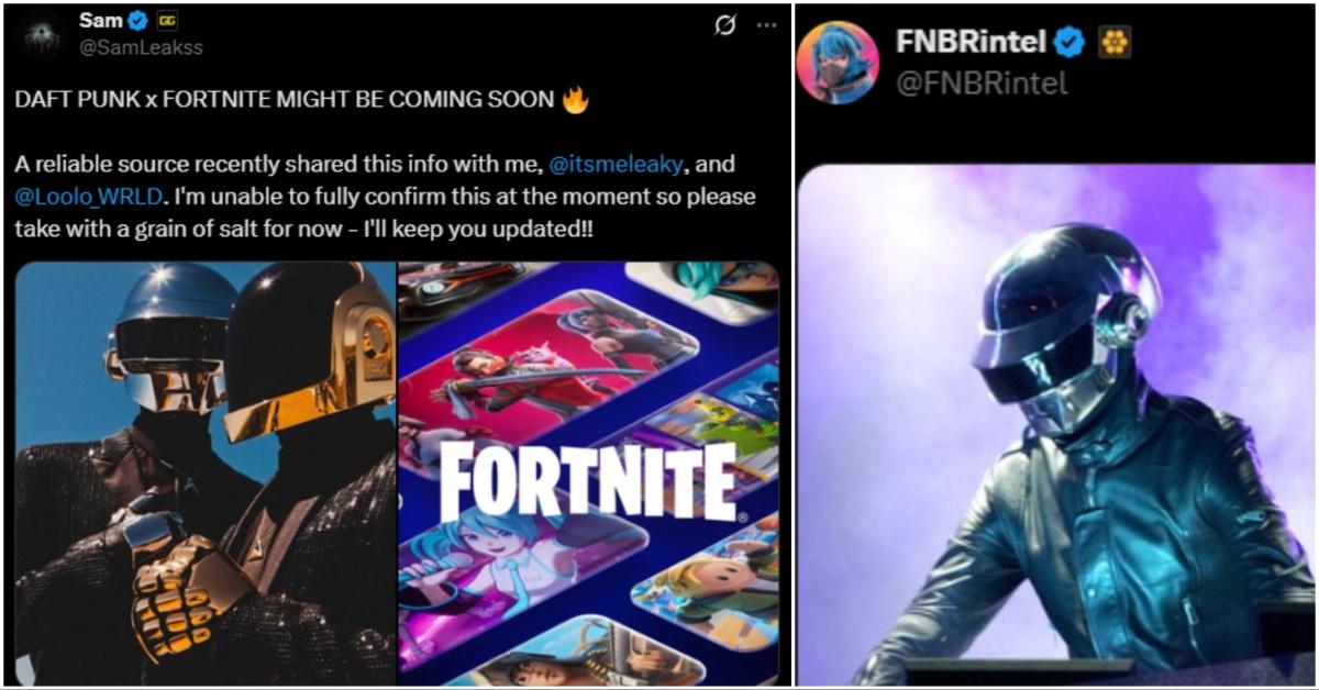 Is Daft Punk Coming to Fortnite? Festival Season 9 Leak Explained