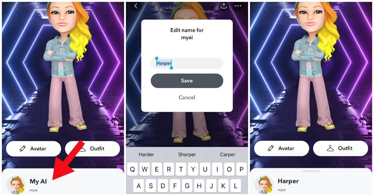 Snapchat My AI: Here's How to Choose its Gender and Name