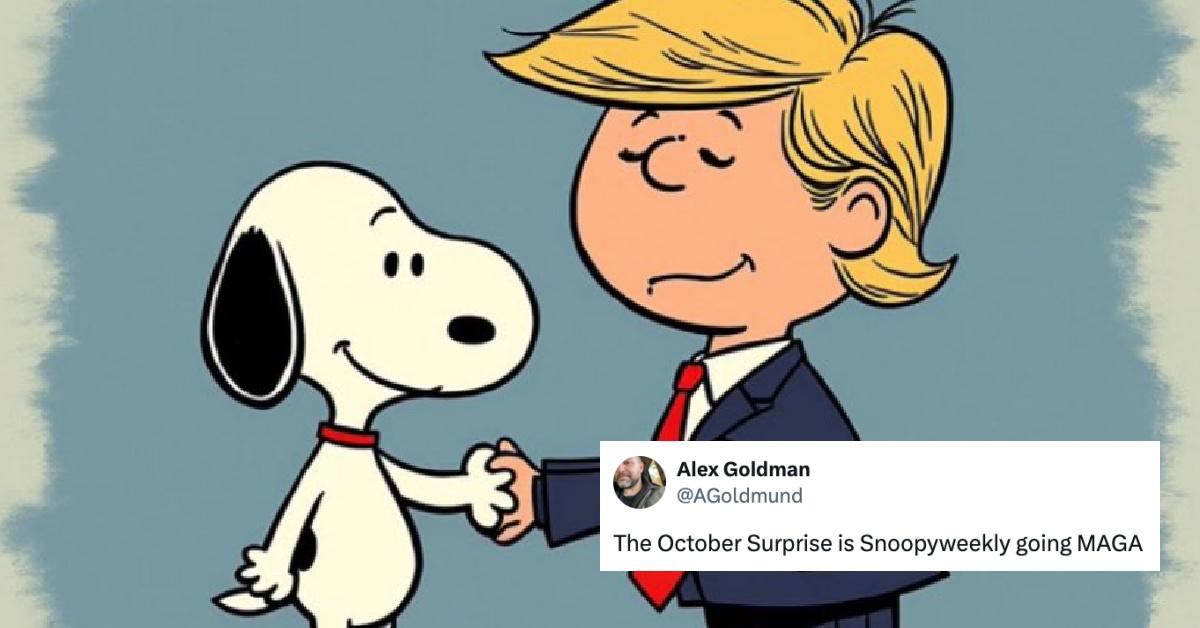 Explaining the Snoopy Weekly Trump Controversy