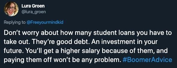 Boomer Advice That Hasn't Aged Well