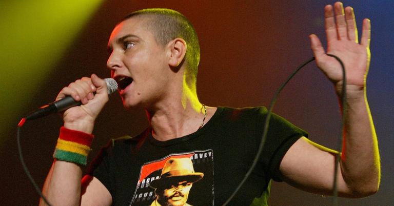 Why did Sinéad O'Connor tear up a picture of the Pope?