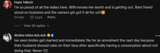 Vow Renewal Turns Into Divorce Party After Cake Smash