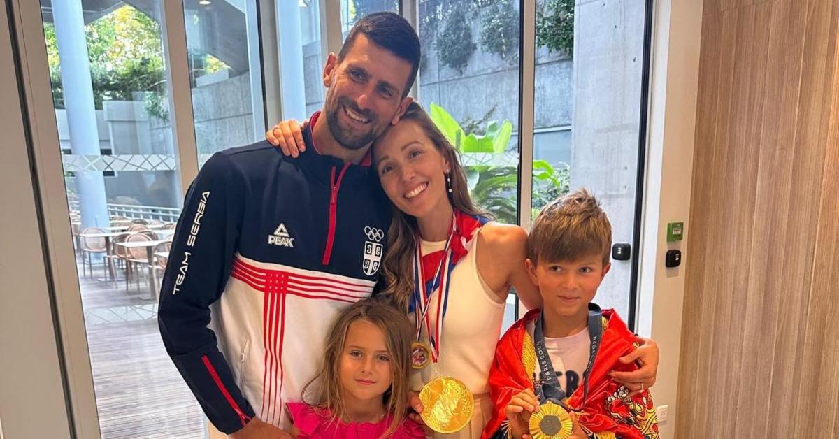 Novak Djokovic Has Two Kids Whom He Adores