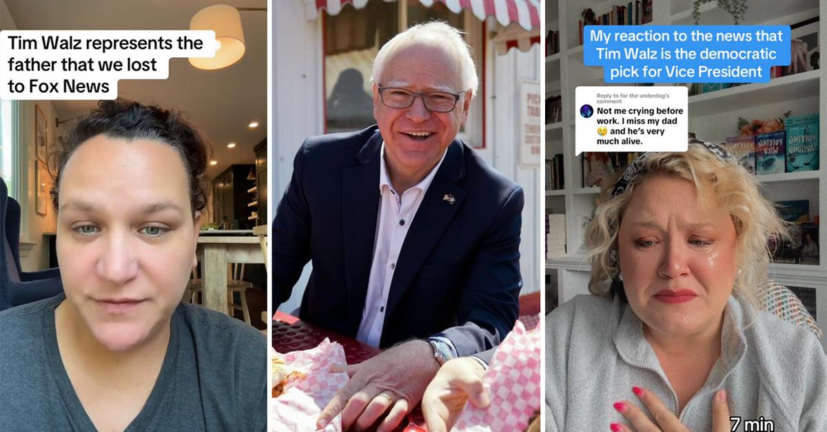 Tim Walz Feels Like a Dad for White Millennial Women