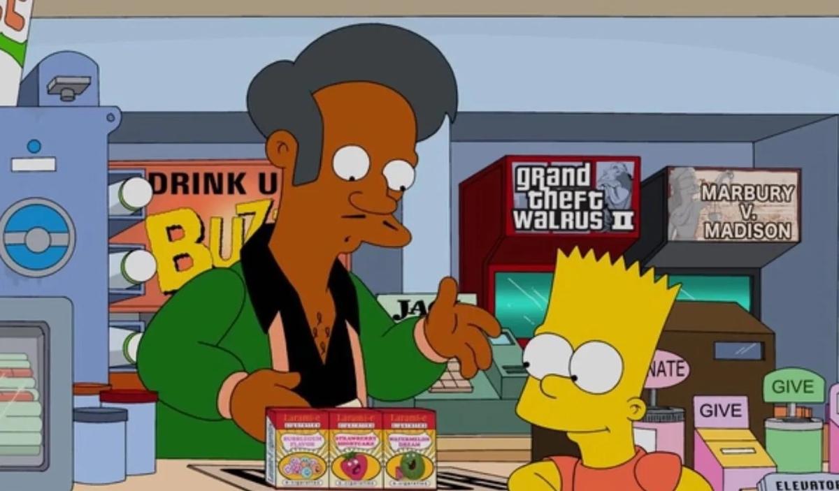 Is the Character Apu Still Featured in The Simpsons?