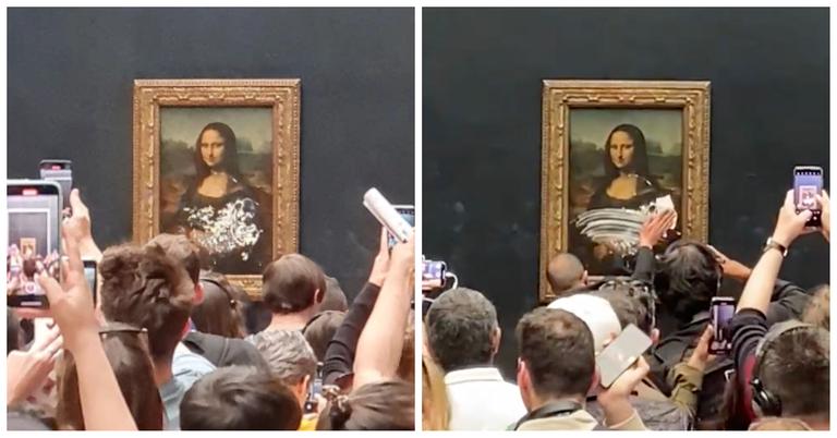 Who Threw Cake at the Mona Lisa? Here's What We Know