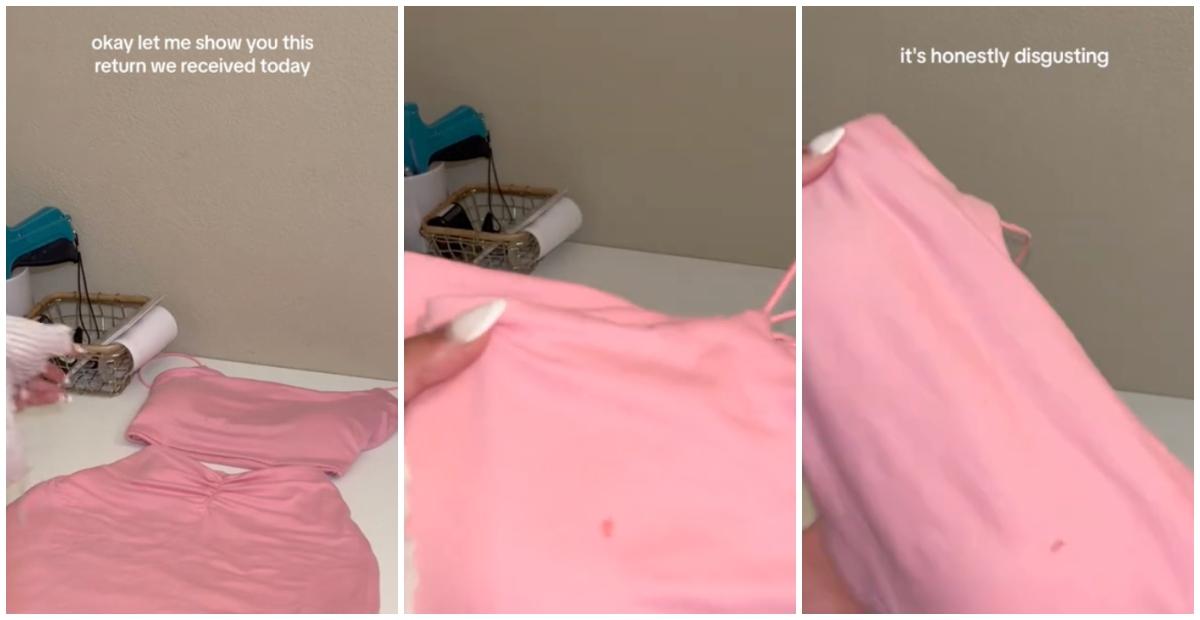 Store Owner Calls Out Customer for Returning Worn Clothing