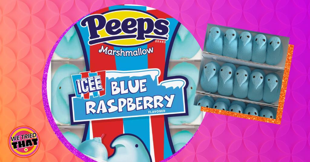 We Tried That: Icee Blue Raspberry Peeps