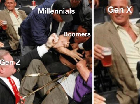 Gen X Memes for Anyone Delighting in the Boomer-Millennial Feud