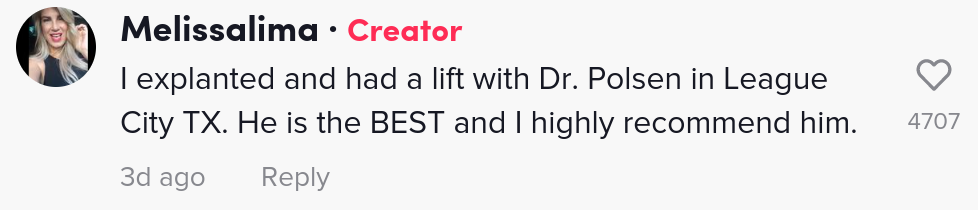TikToker Finds Mold in Breast Implants After 10 Years