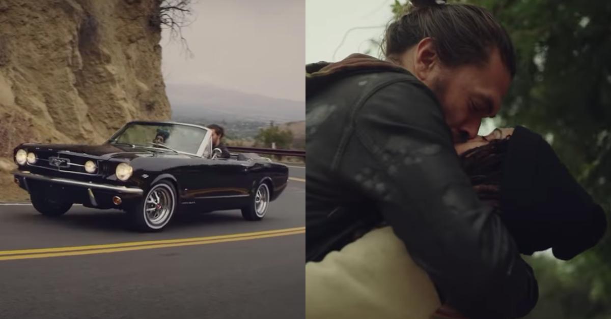 Jason Momoa Restores Lisa Bonet's First Car, a 1965 Mustang, in New Video