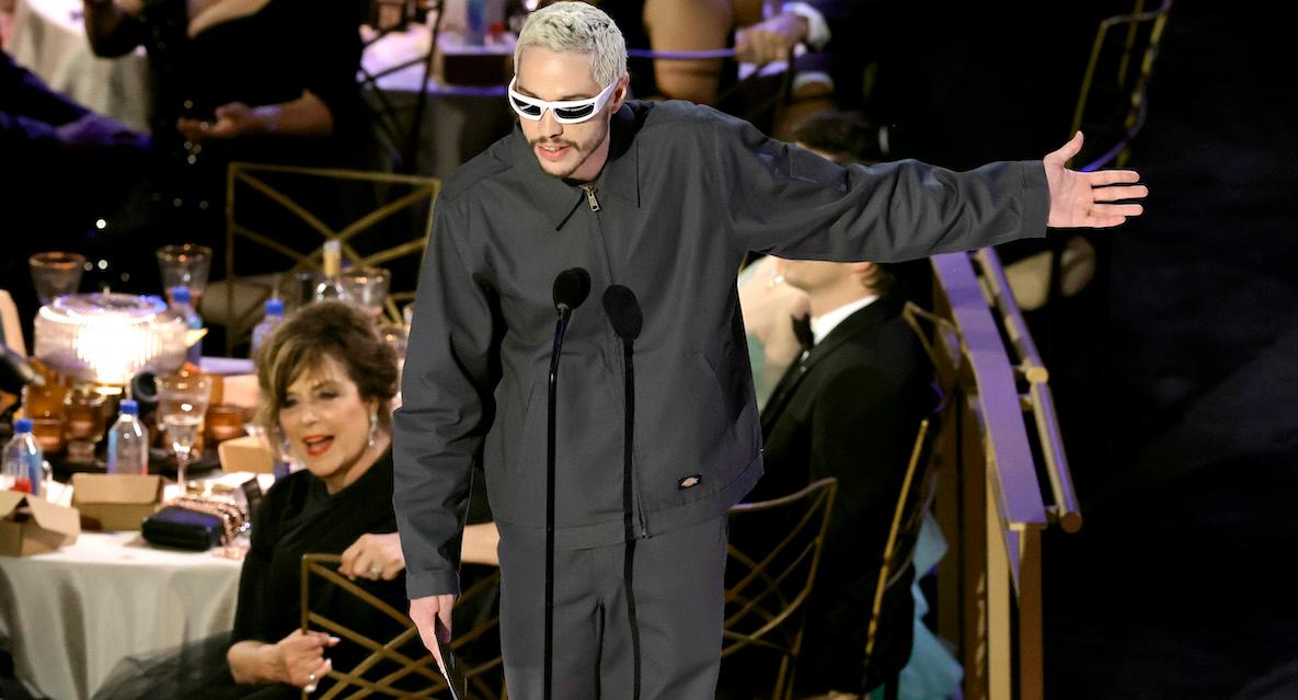 Pete Davidson Makes First Post-Breakup Appearance at 2022 Emmys!