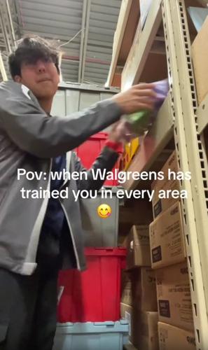 Walgreens Employee Says They Were Cross Trained to Do Everything