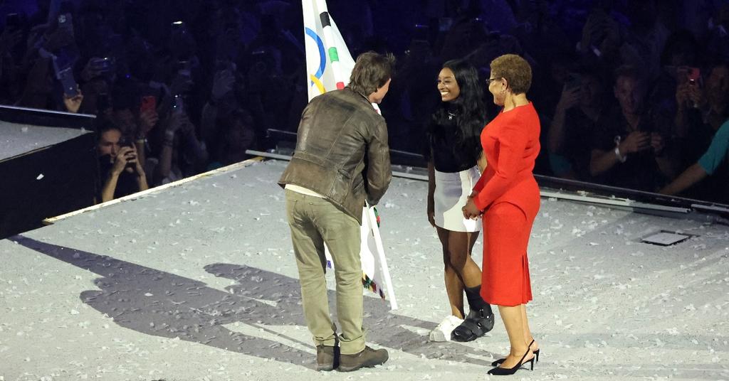 Why Was Simone Biles Wearing A Boot At the Olympics?