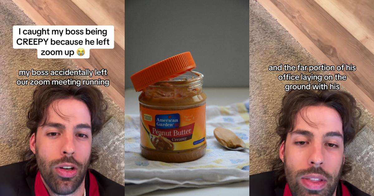 Employee Sees Boss's Peanut Butter Toes Fetish During Live Zoom