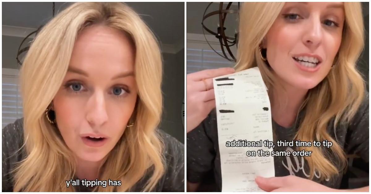 Customer Asked to Tip Three Times After Picking up Food