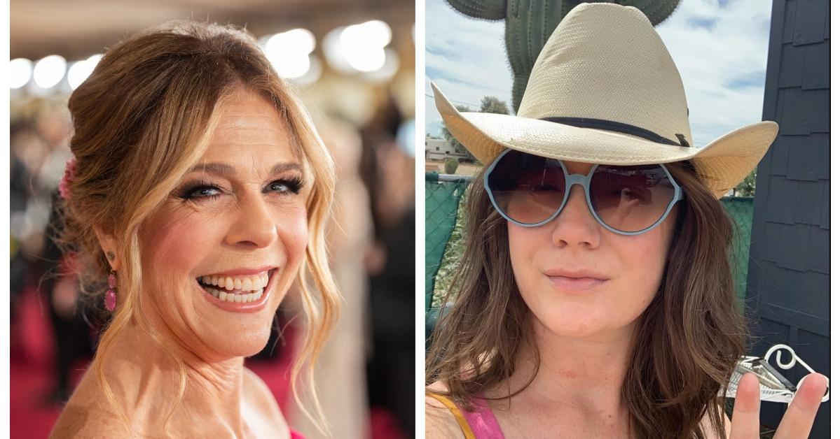 E.A. Hanks and Rita Wilson Have a Very Good Relationship