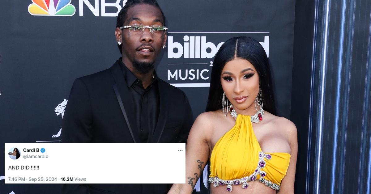 Offset Accuses Cardi B of Cheating During Instagram Live