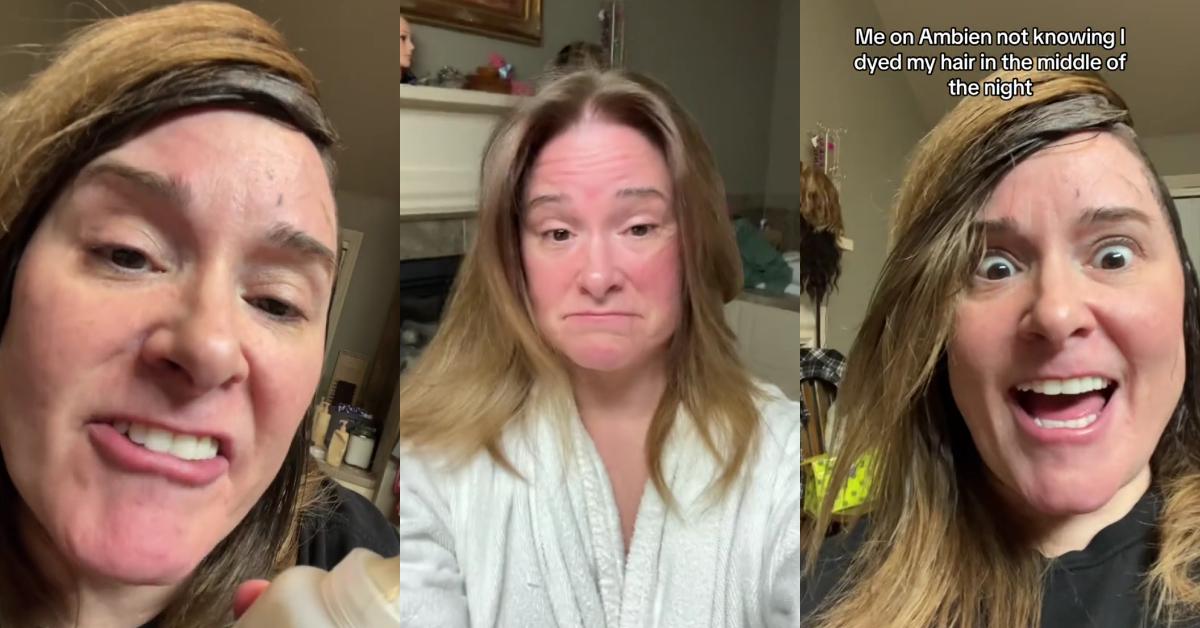 Woman Dyes Hair on Ambien, Has Zero Memory of It