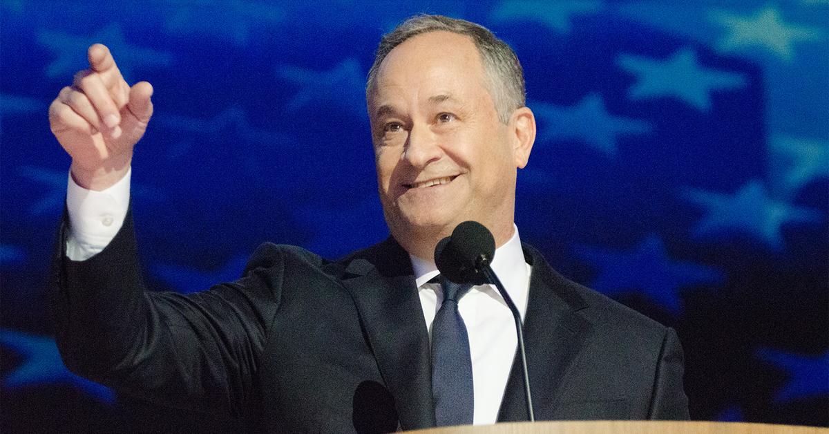 Doug Emhoff's "My Wife" Borat Quip Had DNC Crowd Going Wild