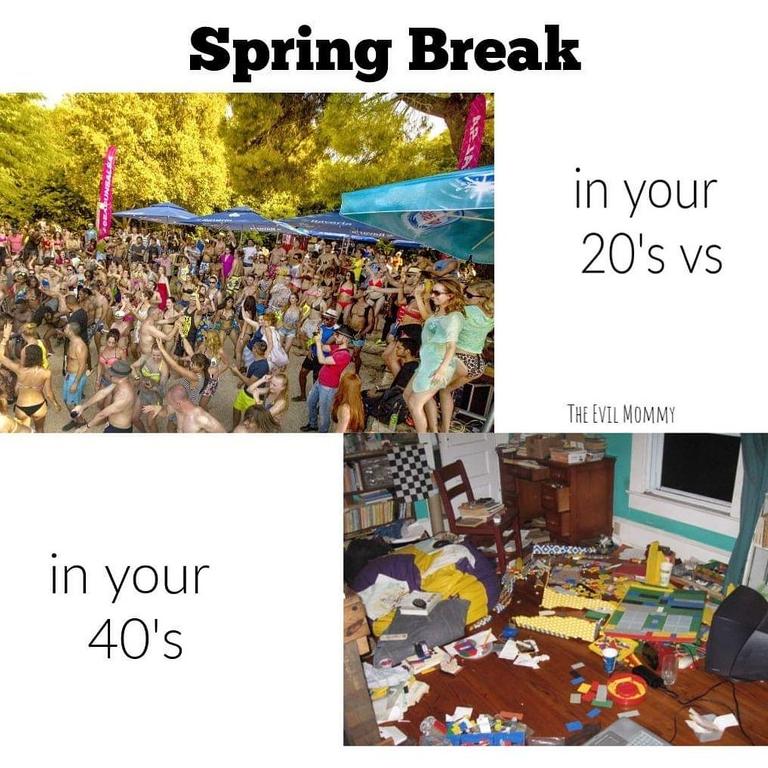 These Memes Will Resonate for Parents With Kids on Spring Break