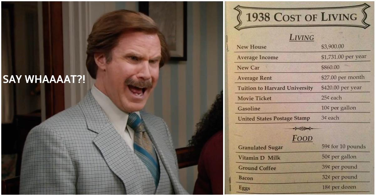 This Is How Much Things Used to Cost: 15 Historical Prices That Deserve ...