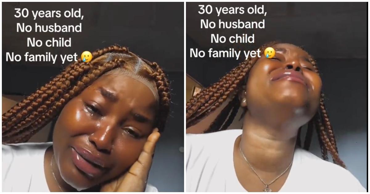 Woman Upset That She's 30 and Unmarried With No Kids