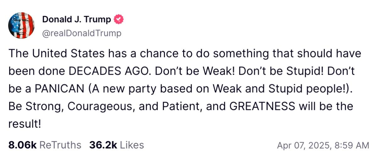 What Does Panican Mean? Donald Trump Dropped the Term on Truth Social