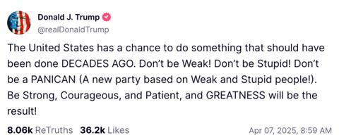 What Does Panican Mean? Donald Trump Dropped the Term on Truth Social