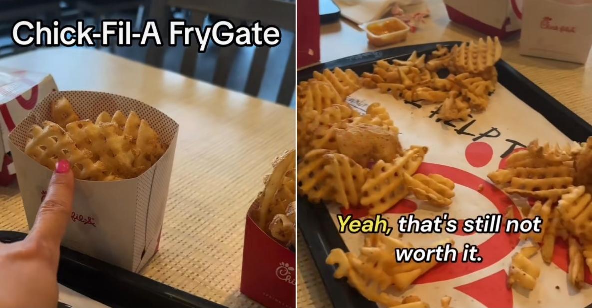 Couple Shares Chick-fil-A Fry Scam With "FryGate"