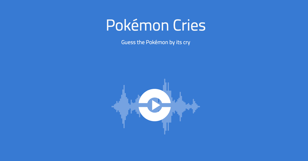 What Is the 'Pokémon' Cry Challenge and How Can You Take It?
