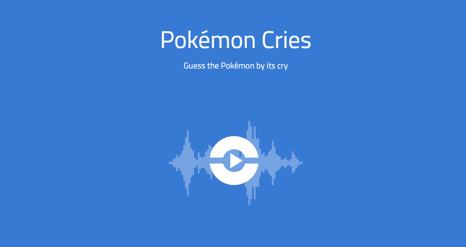 What Is the 'Pokémon' Cry Challenge and How Can You Take It?