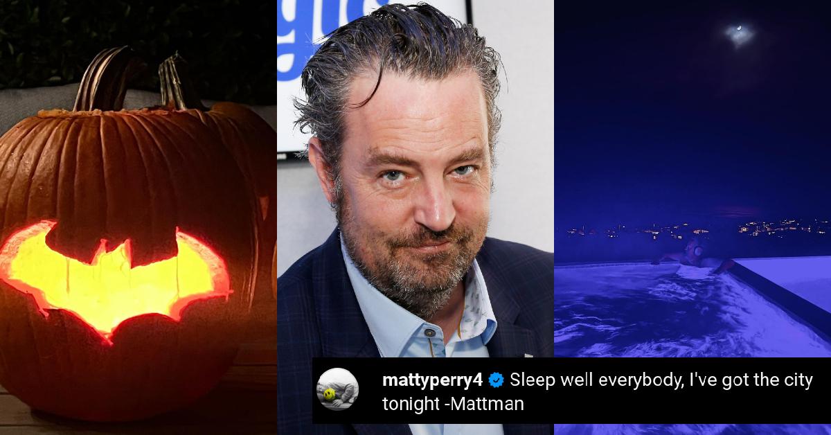 Matthew Perry Batman Symbol Meaning - Infoupdate.org