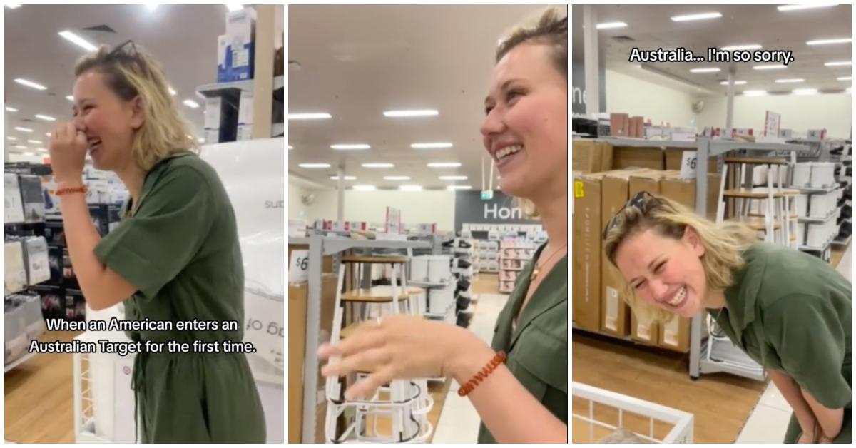 American Woman Calls Target Stores in Australia Ugly