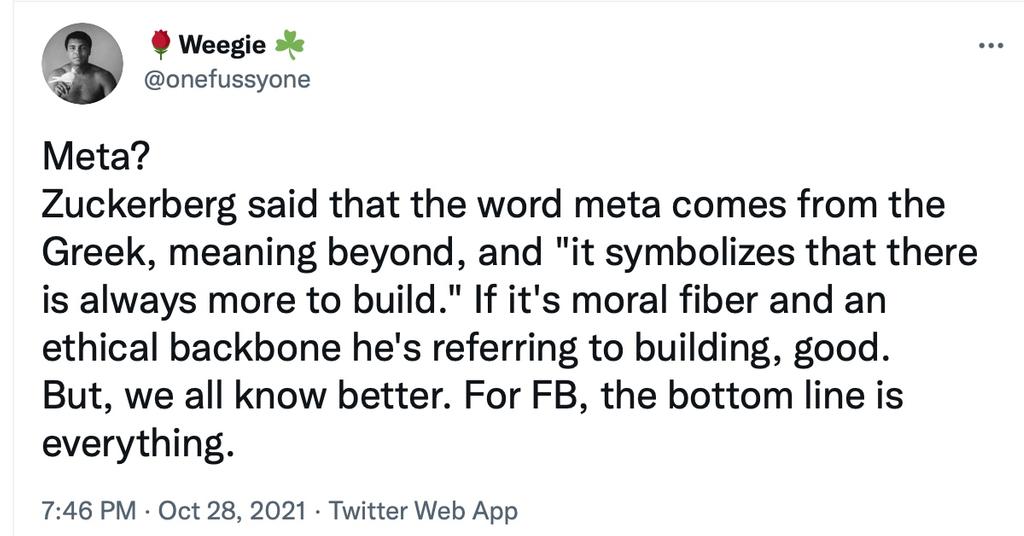 Meta Name Meaning: What Does Facebook's Name Change Mean?