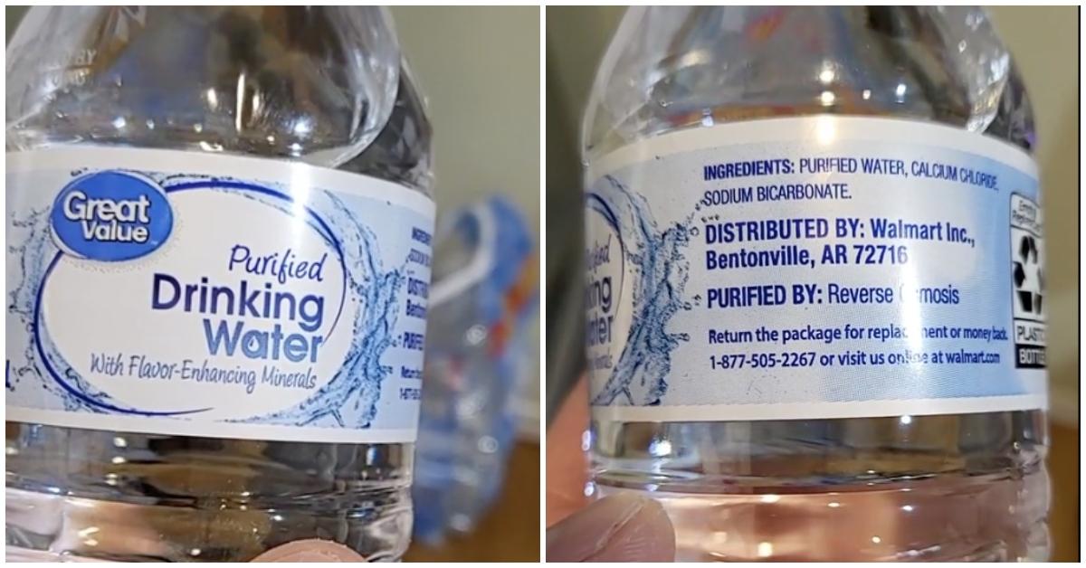 TikToker Shares "Hack" to Get Free Water From Walmart