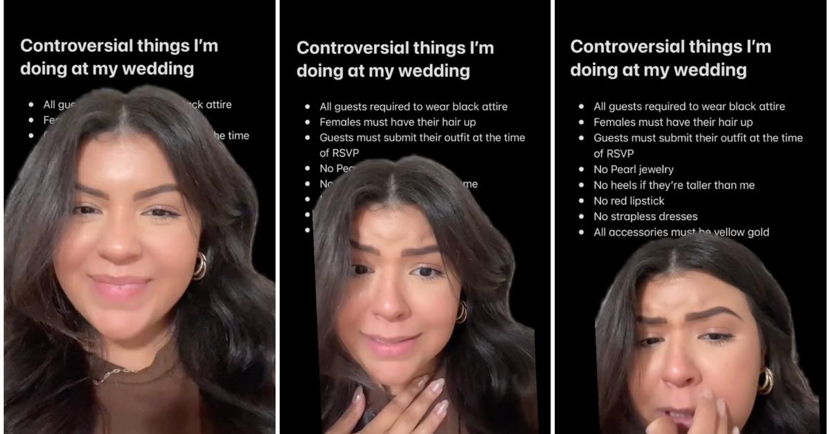 Bride-to-Be Goes Viral for Her Controversial Wedding Guest Requirements