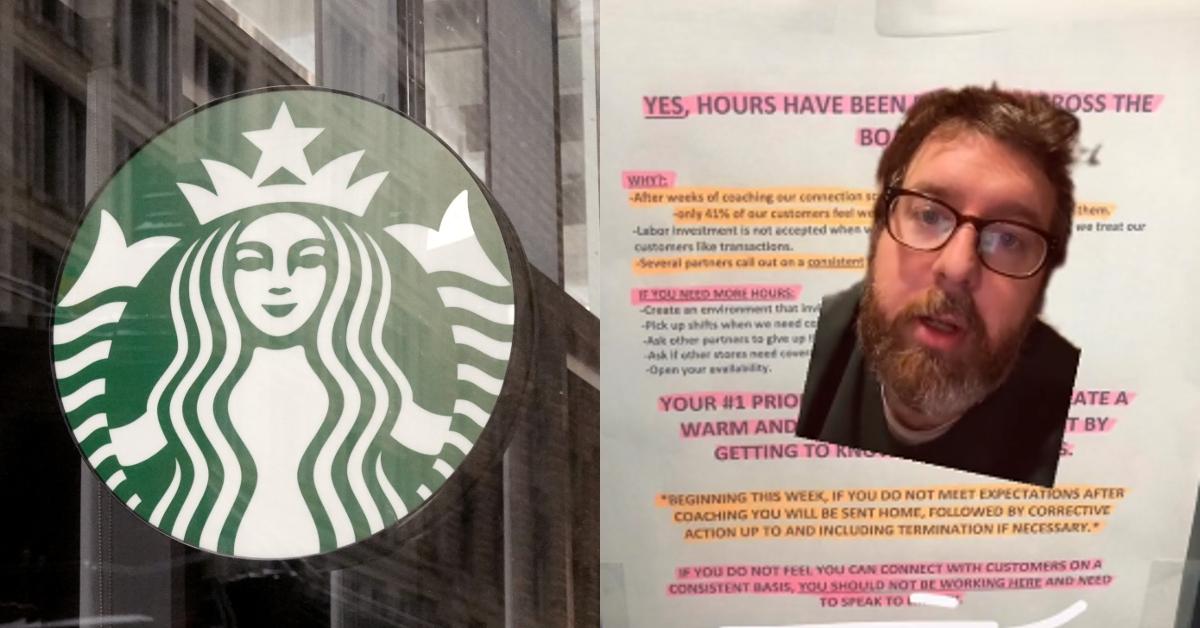 Leaked Starbucks Memo Shows Boss Cut Worker Hours for Not "Connecting ...