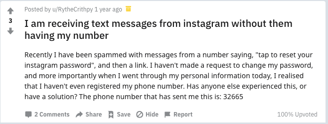 Reset Instagram Password Text: Is It a Scam?