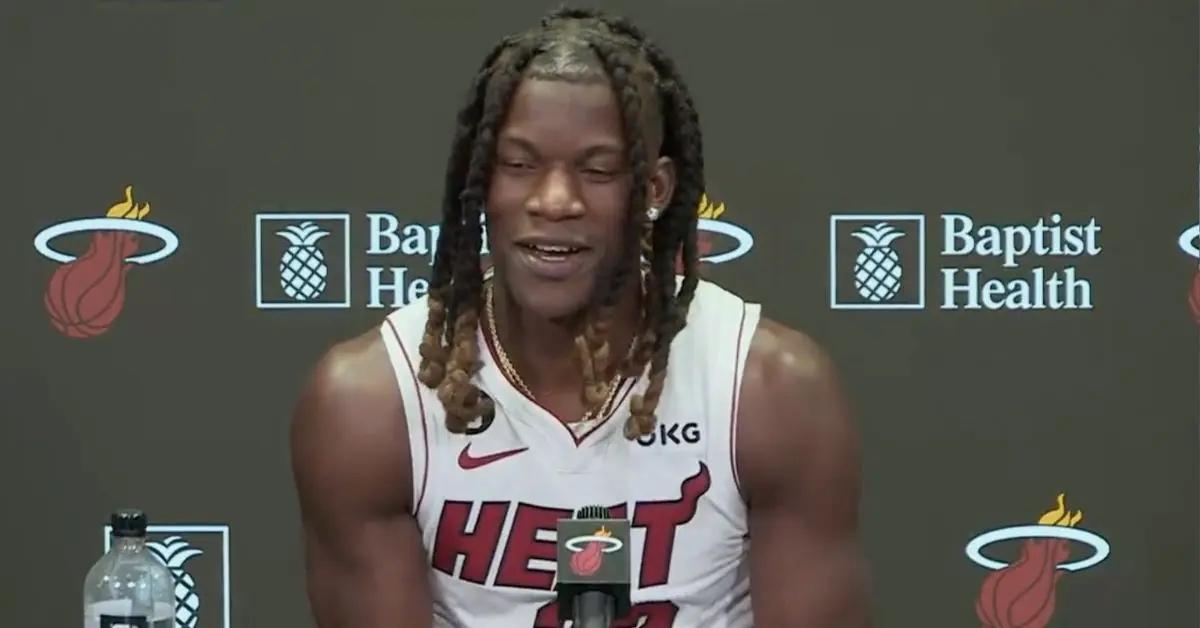 Jimmy Butler's Hair Has People Talking — Again