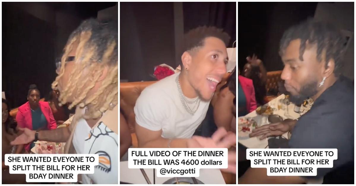 Argument Over Splitting $5K Birthday Dinner Bill Goes Viral